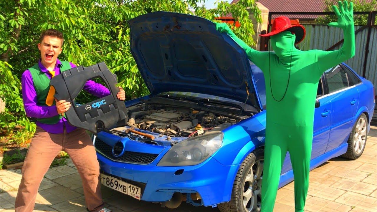 Mr. Joe repaired Car Opel Vectra OPS in Car Service for Green Man ...