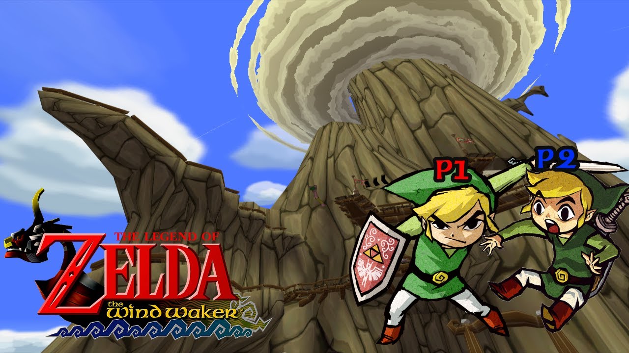 Legend Of Zelda Wind Waker Co op Walkthrough 2 - YouTube