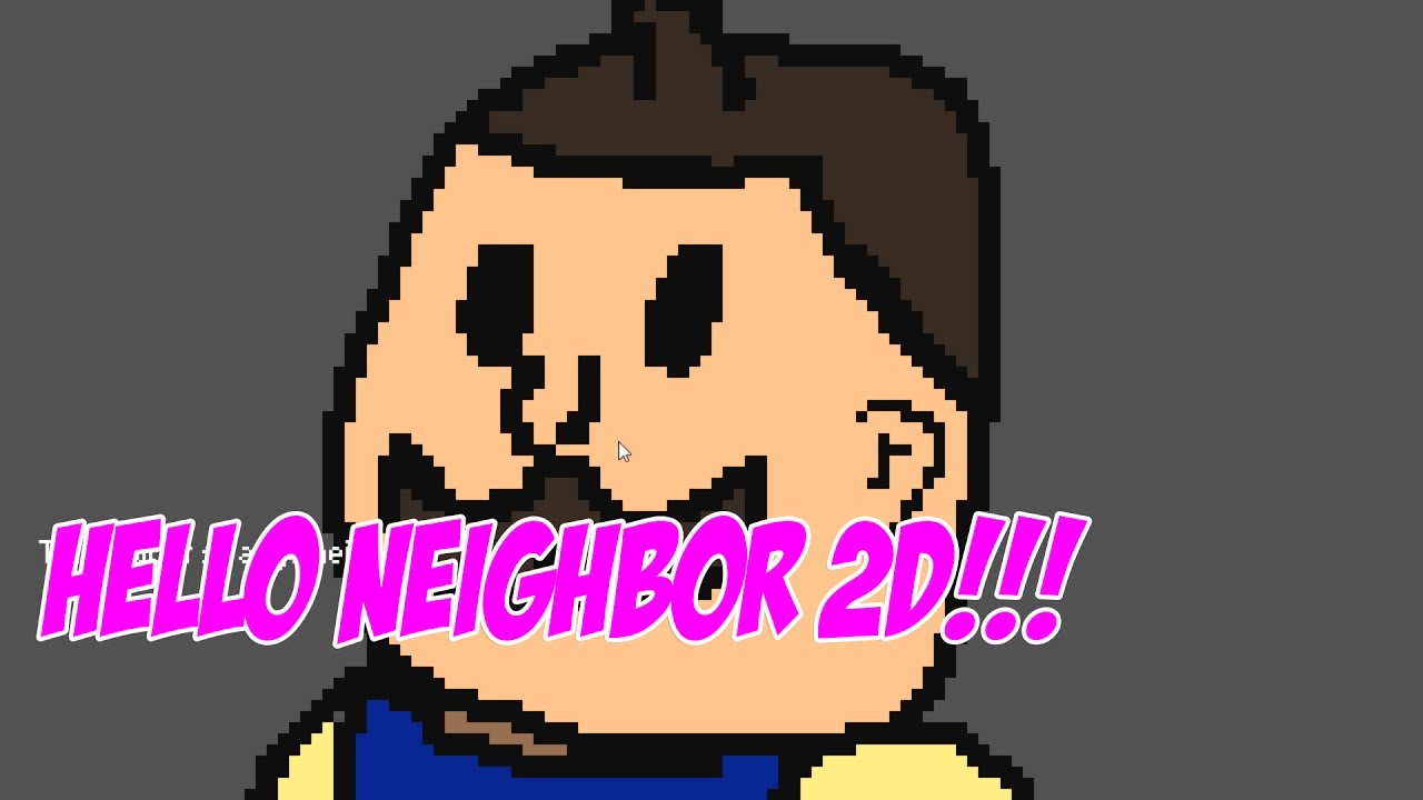 HELLO NEIGHBOR W 2D??? :D | Hello Neighbor #30 (2D FanArt Games) (PL/Po ...