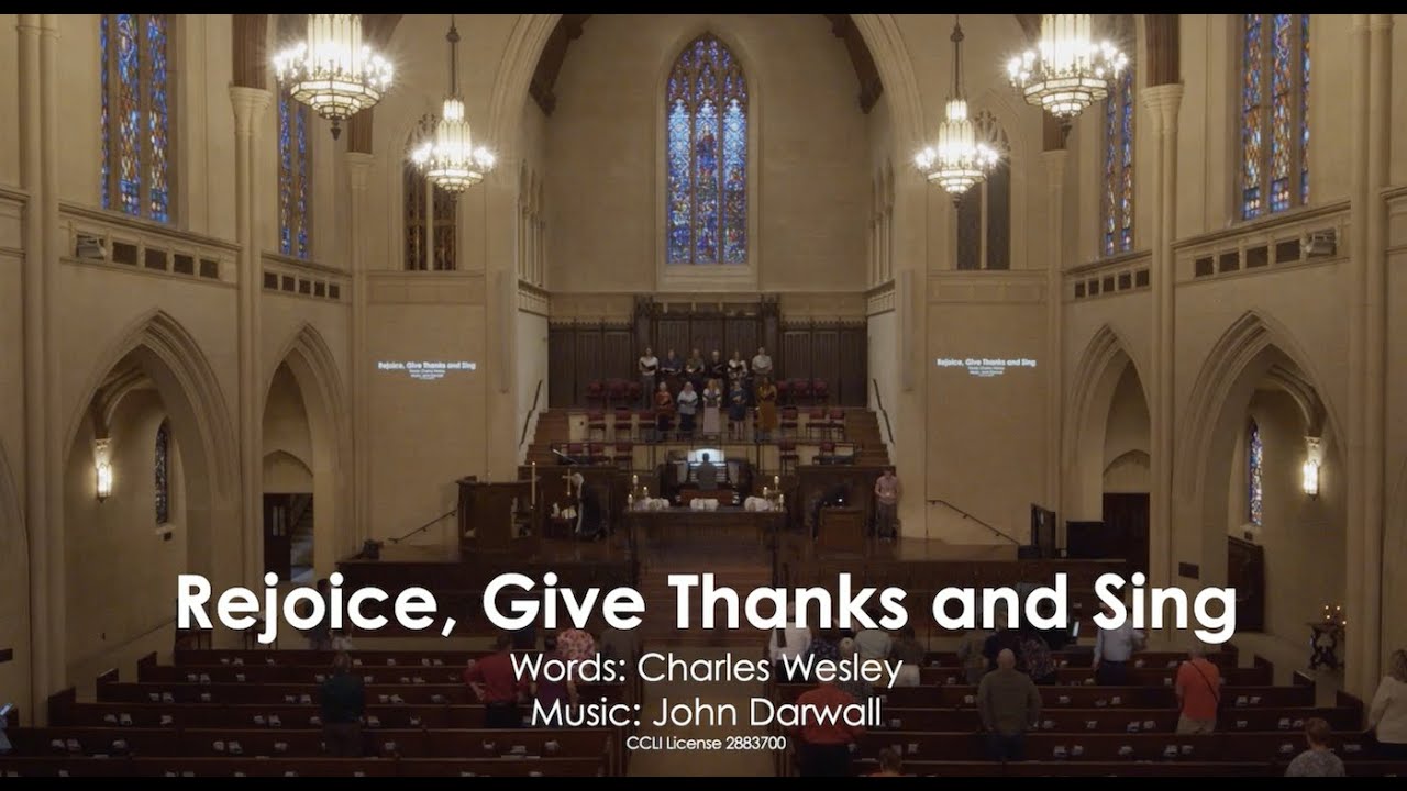 Rejoice Give Thanks and Sing - YouTube