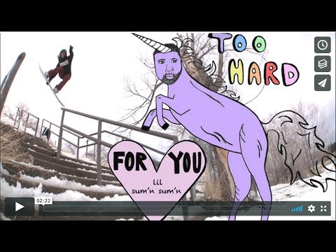 Too Hard: lil sumum edit from 2015