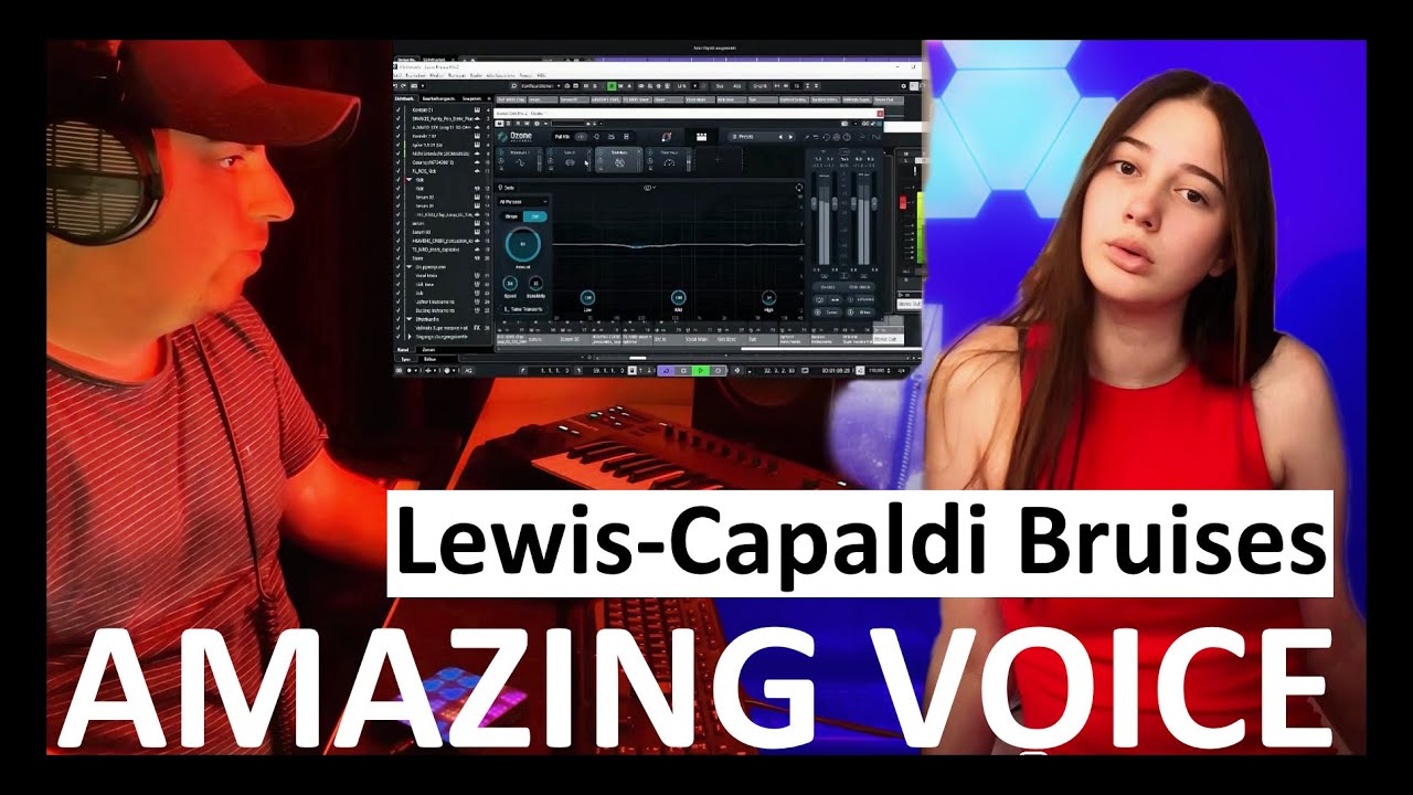 Lewis Capaldi - Bruises (Cover Duett) by Laura | Kadzam - YouTube