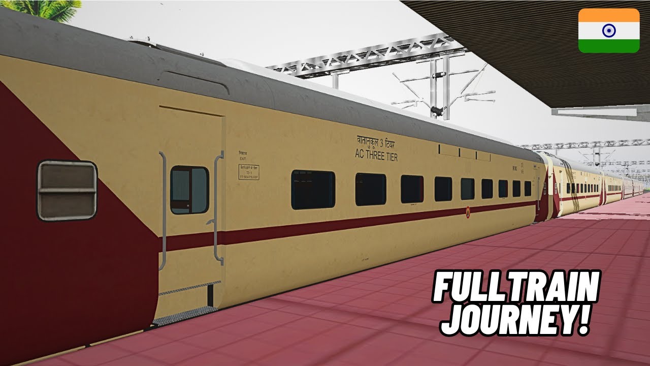 FULL TRAIN JOURNEY TILL CHENNAI CENTRAL IN INDIAN RAILWAYS || TRAINZ ...