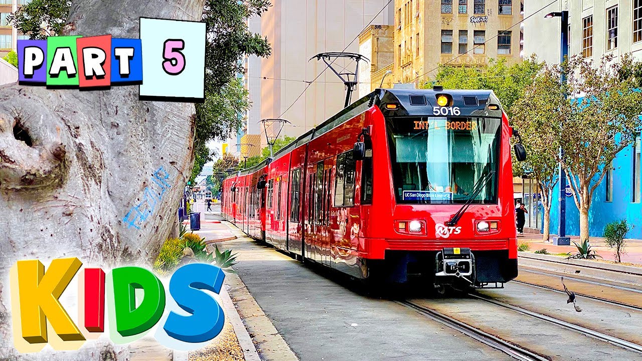 Trains From Europe For Kids, Trams, Metros & More 😄🚆 Tracey Train ...