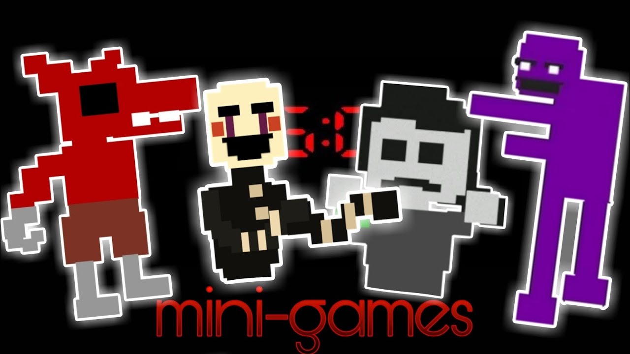 Esses são TODOS os mini-games de fnaf2. - YouTube