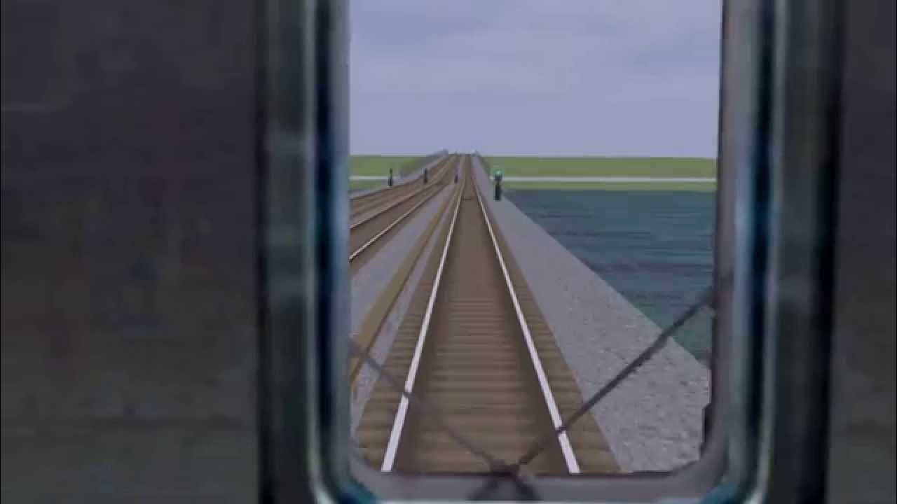 openBVE - NYCTA Fictional (T) Timelapse to Manhattan - YouTube