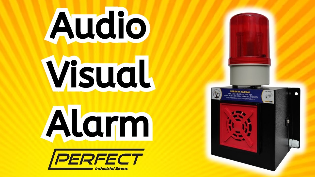 Audio Visual Alarm - YouTube