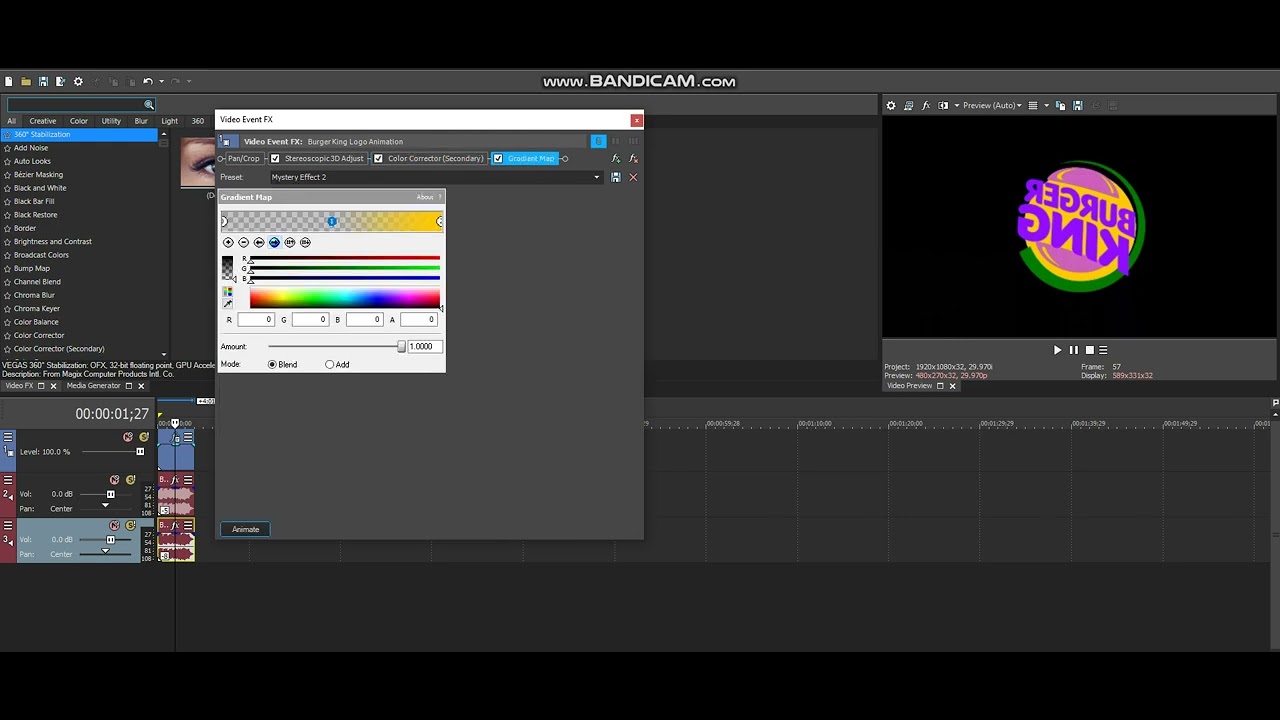How To Make Mystery Effect 2 On Sony Vegas Pro - YouTube