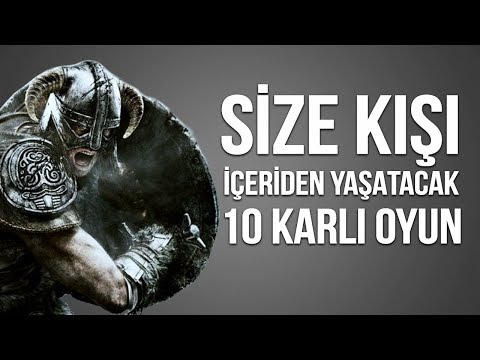 Size Kışı İçeriden Yaşatacak 10 KARLI OYUN!!!