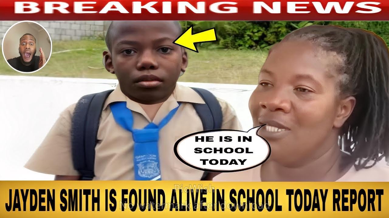Big News JAYDEN SMITH Found Alive Back At School TODAY Last Seen JAYDEN ...