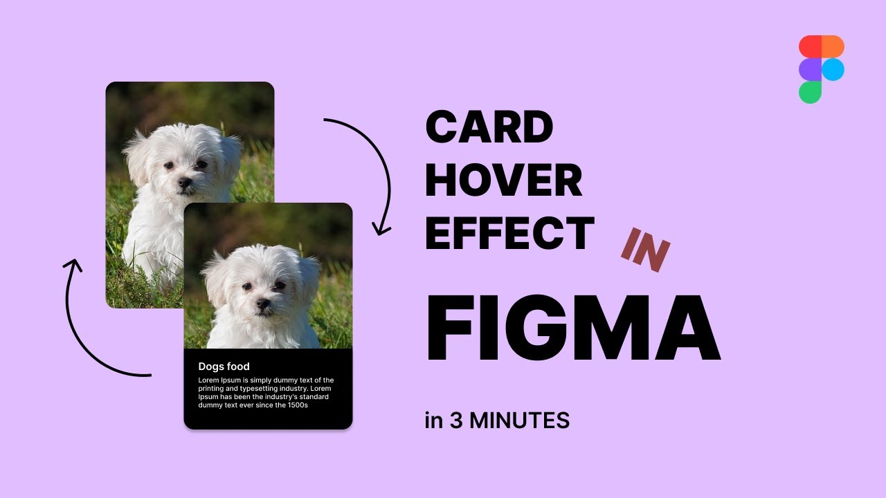 Create card hover effect in figma #ui #uiux #uidesign #figma #designer #trending #viralvideo ...