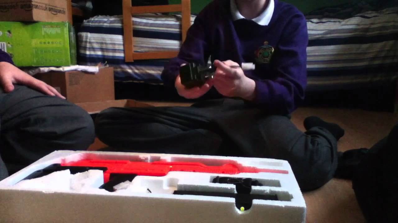 D91 airsoft gun unboxing and review! - YouTube