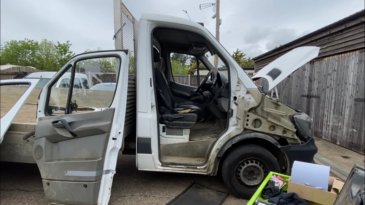 Damaged 2015 Mercedes Sprinter Truck Did We Buy A Lemon ? - YouTube