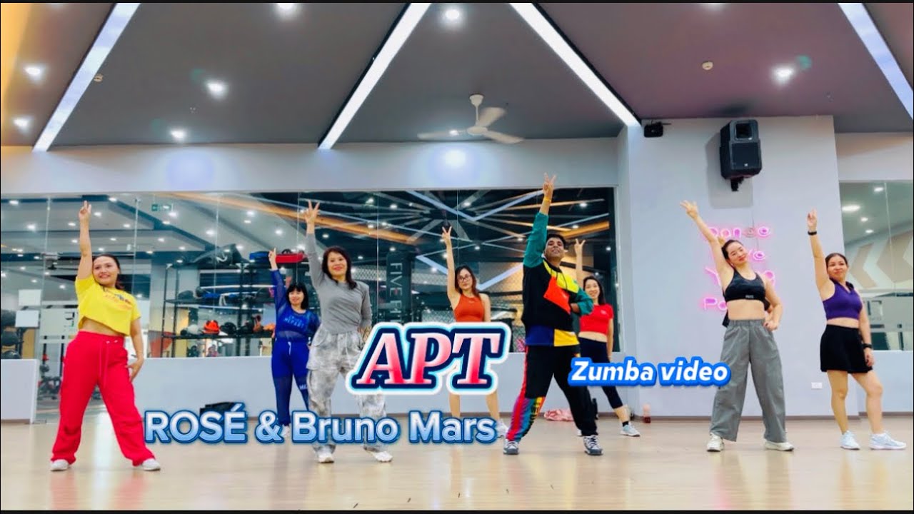 APT. - ROSÉ & Bruno Mars / Zumba / Dance / ZinGourav Choreo - YouTube