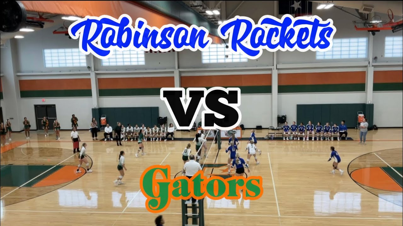 Robinson Rockets VS Gators | 09/15/23 - YouTube