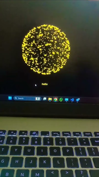 The Jarvis UI (user interface) #coding #shorts #ai #python #coding # ...