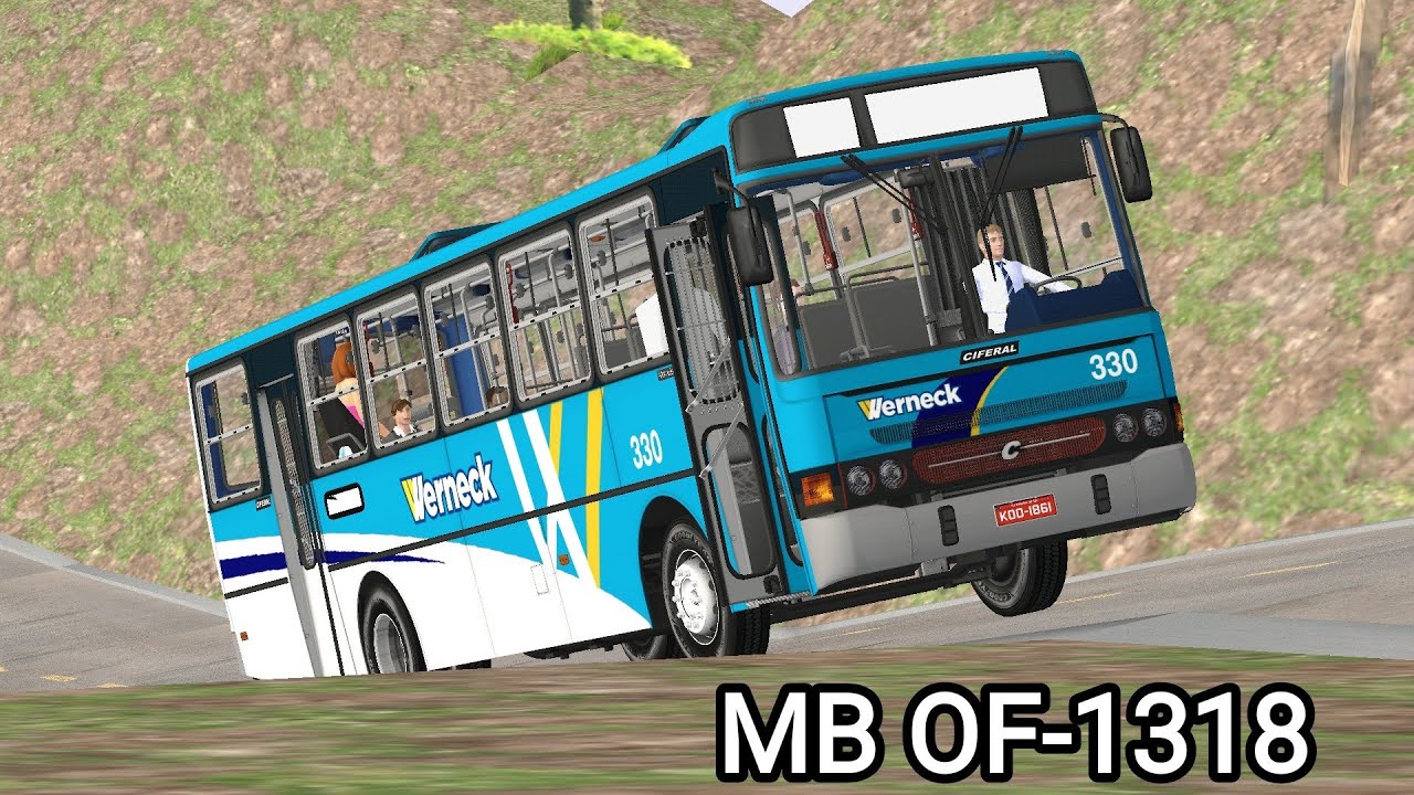 🔻Ônibus quase não sobe |Mod Ciferal Padron Cidade MB |Mapa São Clemente ...