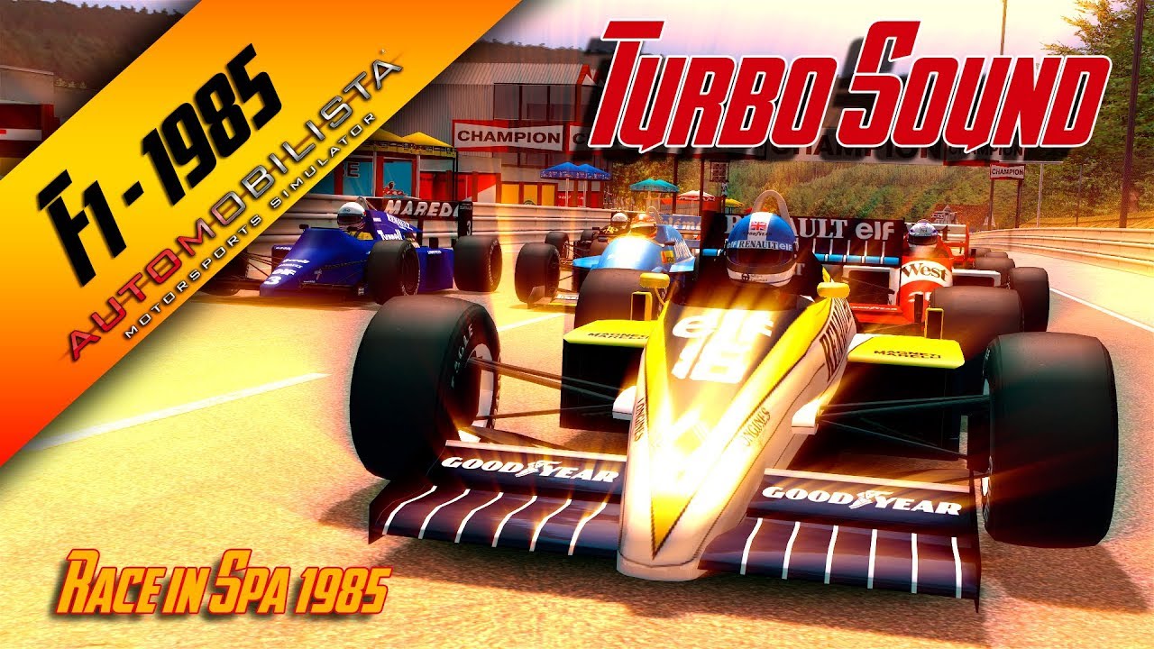 AUTOMOBILISTA / F1-1985 Conversion / Spa 1985 GP - YouTube