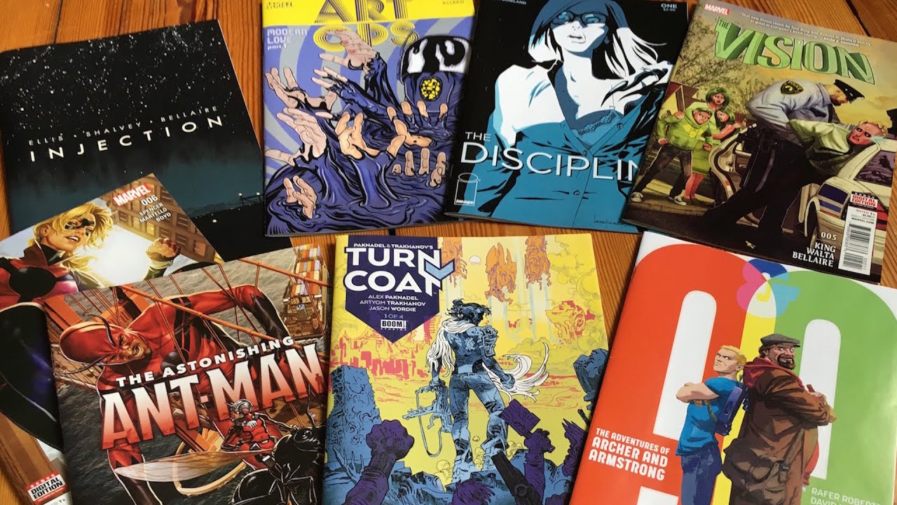 Comic Book Reviews, March 2016 — feat. Tom King's Vision, The ...