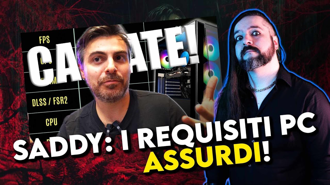 REACTION a SADDY: I REQUISITI ASSURDI per PC! Che STA succedendo? | La ...