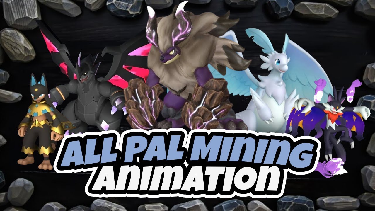 Pal Mining Animation Showcase - PALWORLD - YouTube