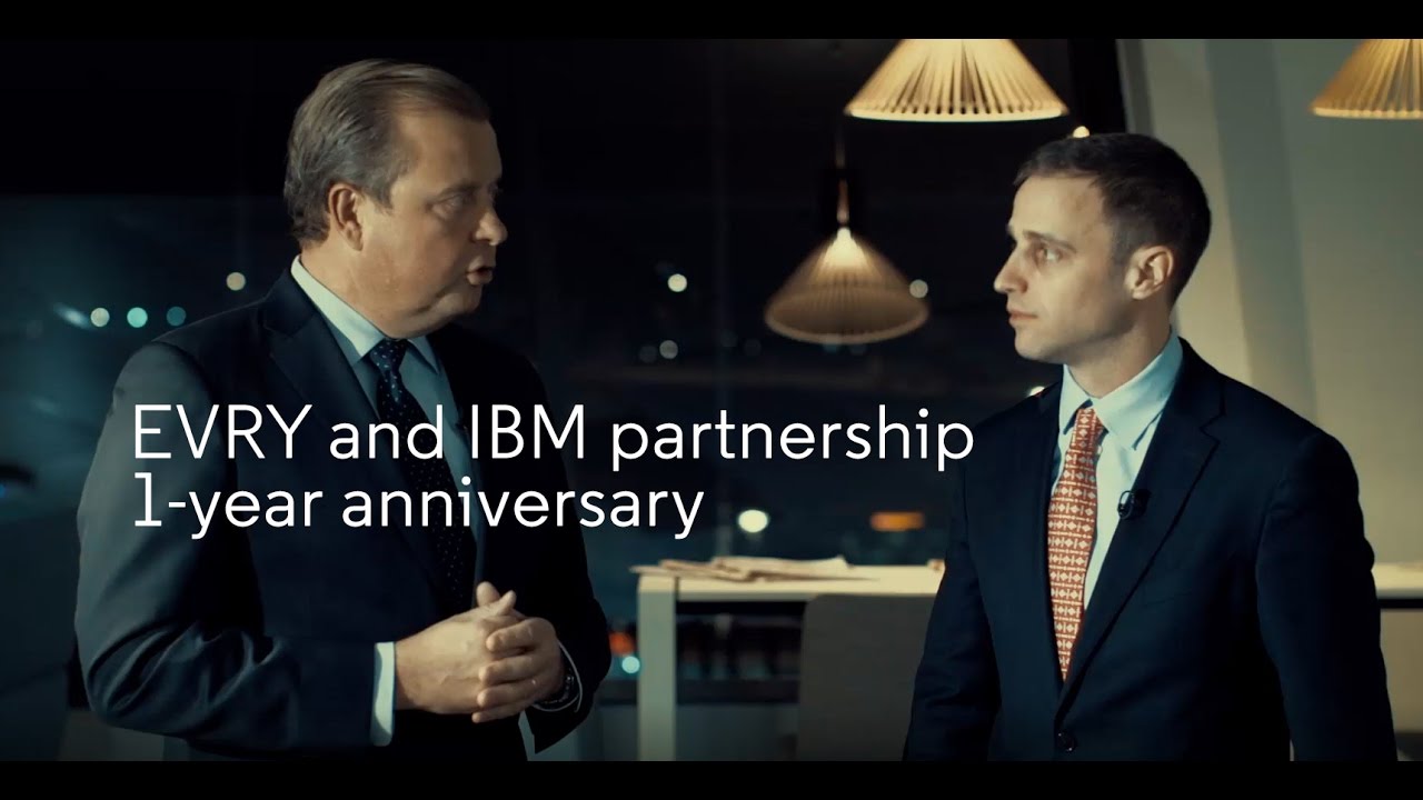 EVRY + IBM partnership 1 year anniversary! - YouTube