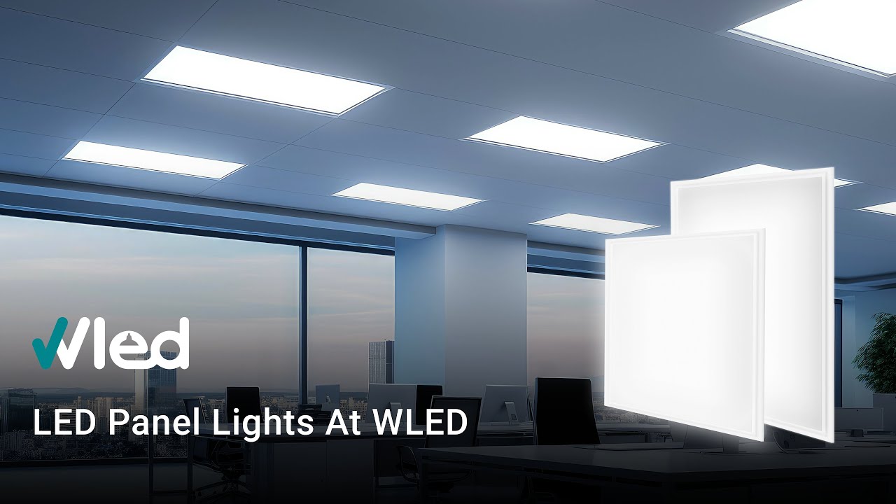 LED Panel Lights At WLED - YouTube