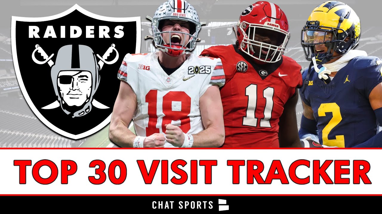 Las Vegas Raiders Top 30 Visit Tracker So Far - YouTube