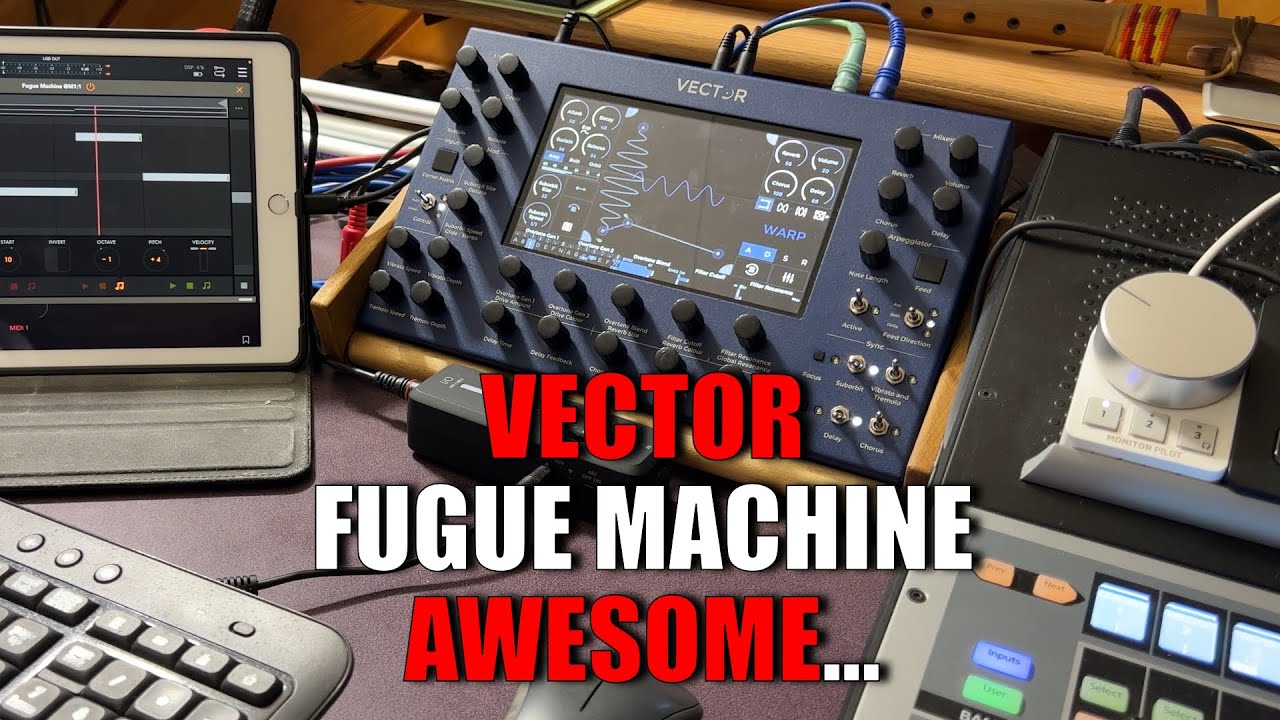 Vector Synth Fugue Machine | Ambient Chill Semi Generative | Warm Waves ...