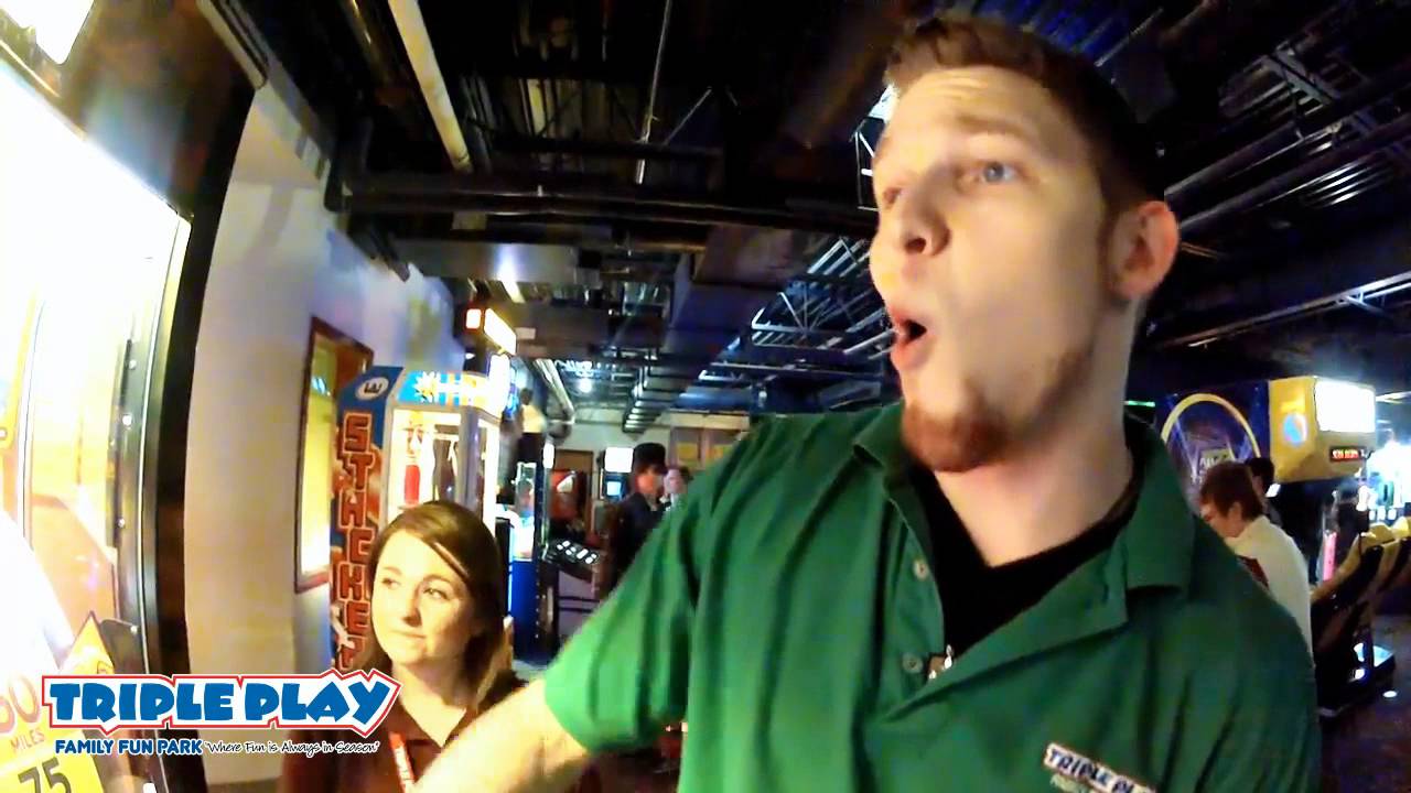 Triple Play Family Fun Park: New Arcade Games for Spring 2012 - YouTube