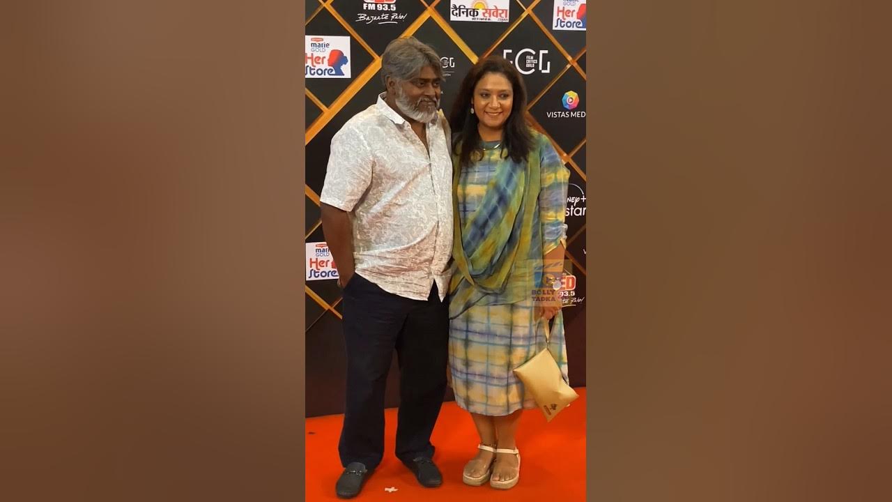 Dibyendu Bhattacharya and his wife at Critics Choice Awards #dibyendubhattacharya #shorts - YouTube