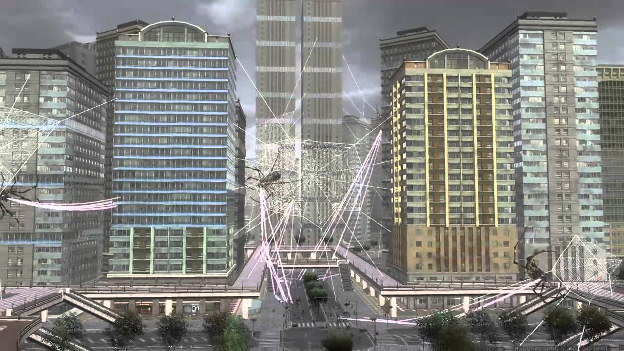Earth Defense Force 4.1 (PS4) Wing Diver 2 - Giant Spiders - YouTube