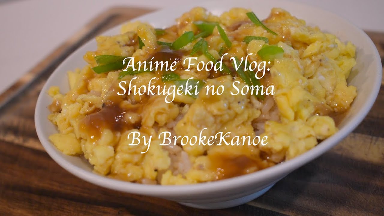 Anime Food Vlog | Shokugeki no Soma | Transforming Furikake Gohan - YouTube
