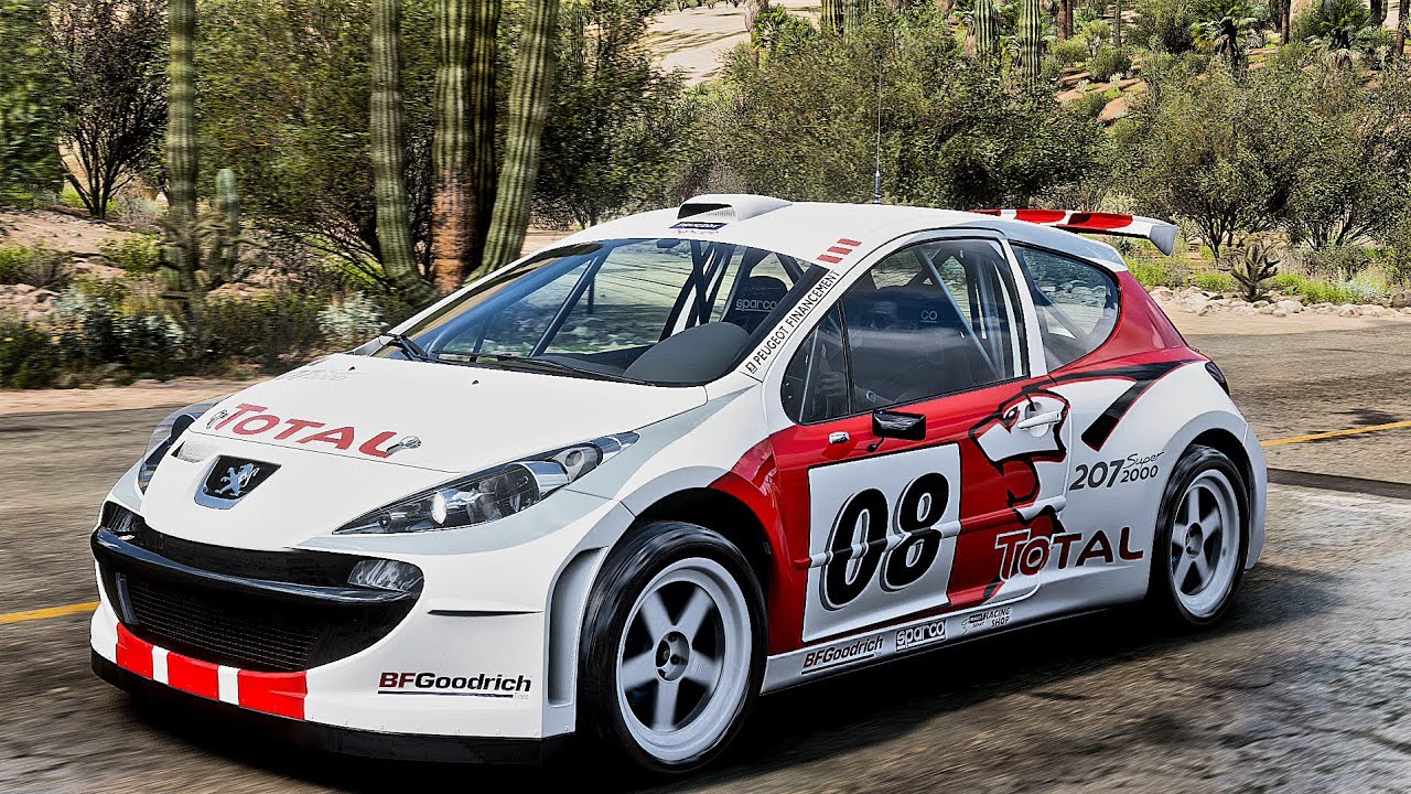 Forza Horizon 5 | Engine ASMR | Zones | 2007 Peugeot 207 Super 2000 ...