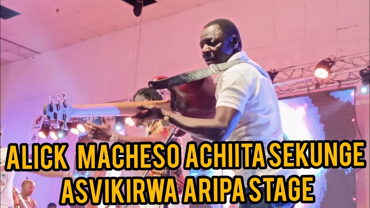 Alick Macheso- king of sungura achiratidza ma skills pabasa rake ...