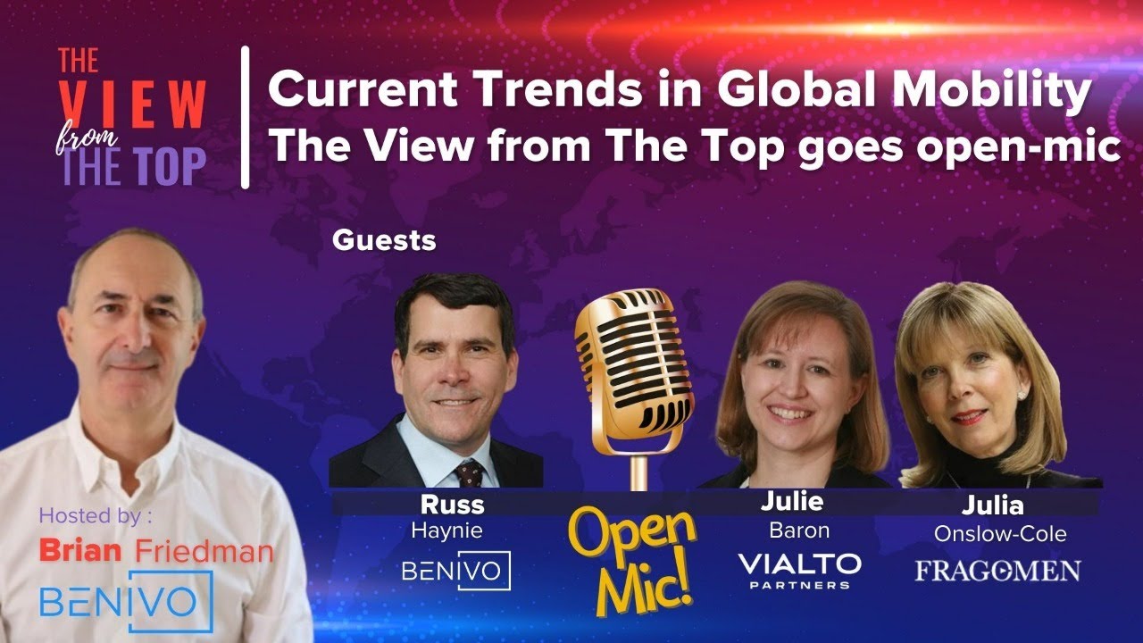 The View from The Top goes open-mic with Current Trends in Global ...