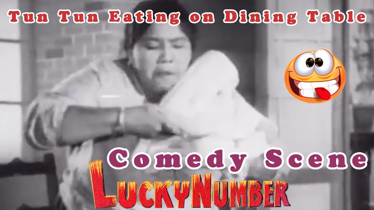 Tun Tun Eating on Dining Table Comedy Scene | Lucky Number Movie - YouTube