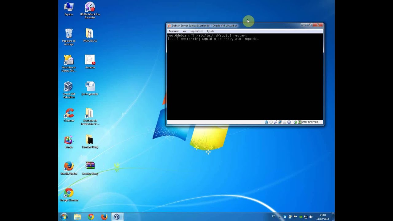 Servidor Proxy - Unix Proyecto - YouTube