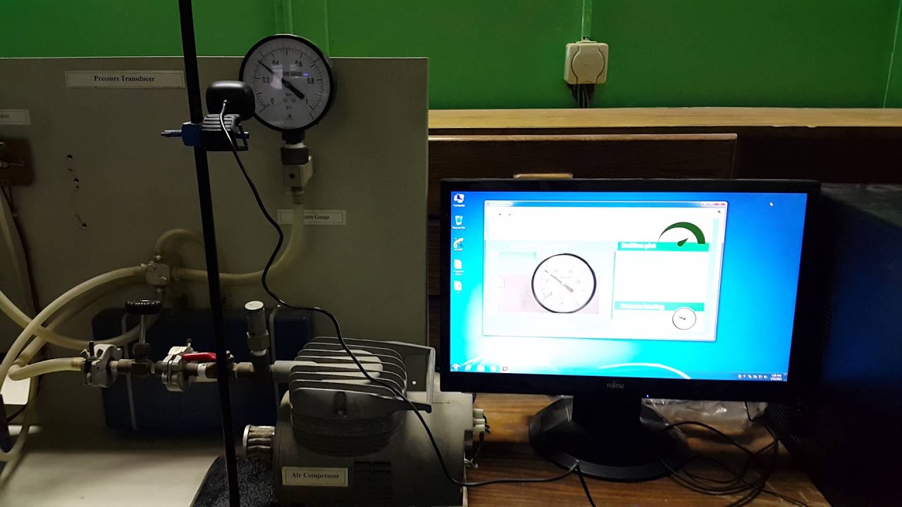 Data logging of mechanical gauges using machine vision - YouTube