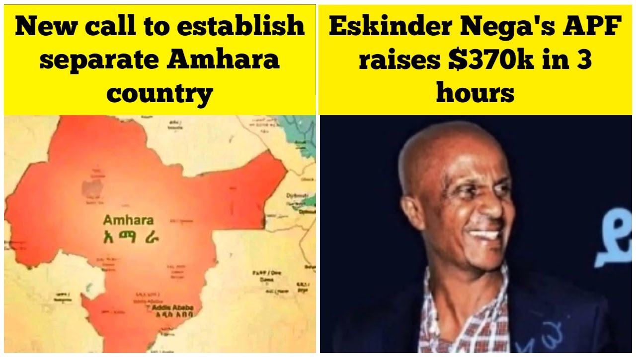 New call to establish separate Amhara country | Eskinder Nega's APF ...