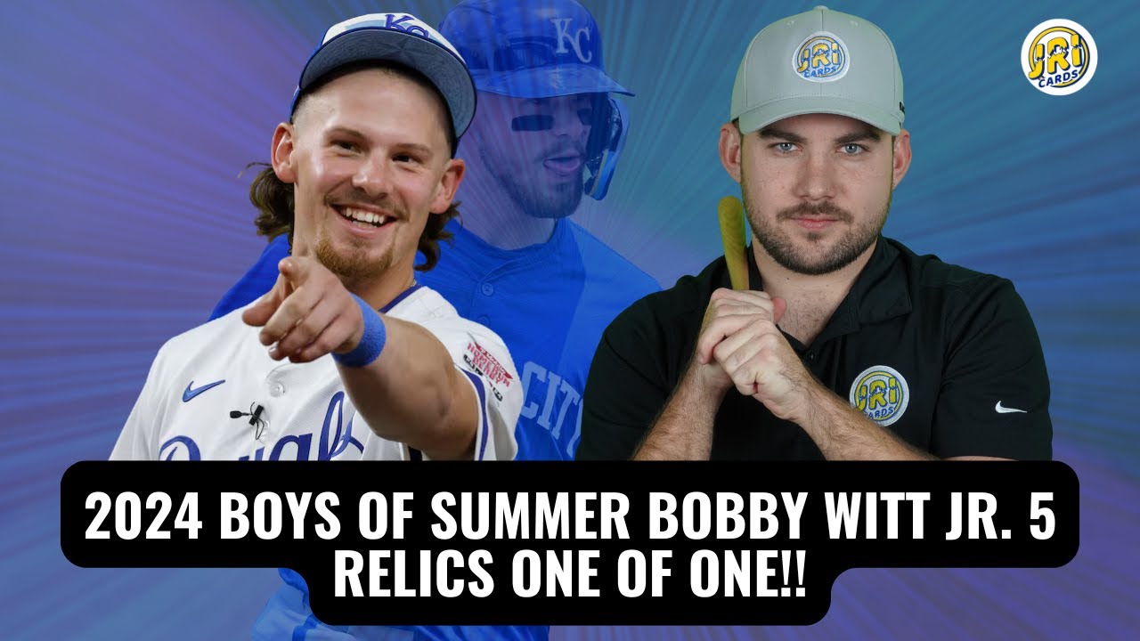 2024 Boys Of Summer Bobby Witt Jr One Of One! - YouTube