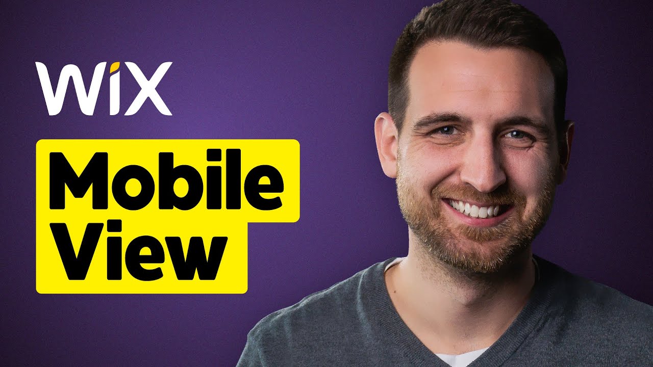 How to Switch to Mobile Editor on Wix - YouTube
