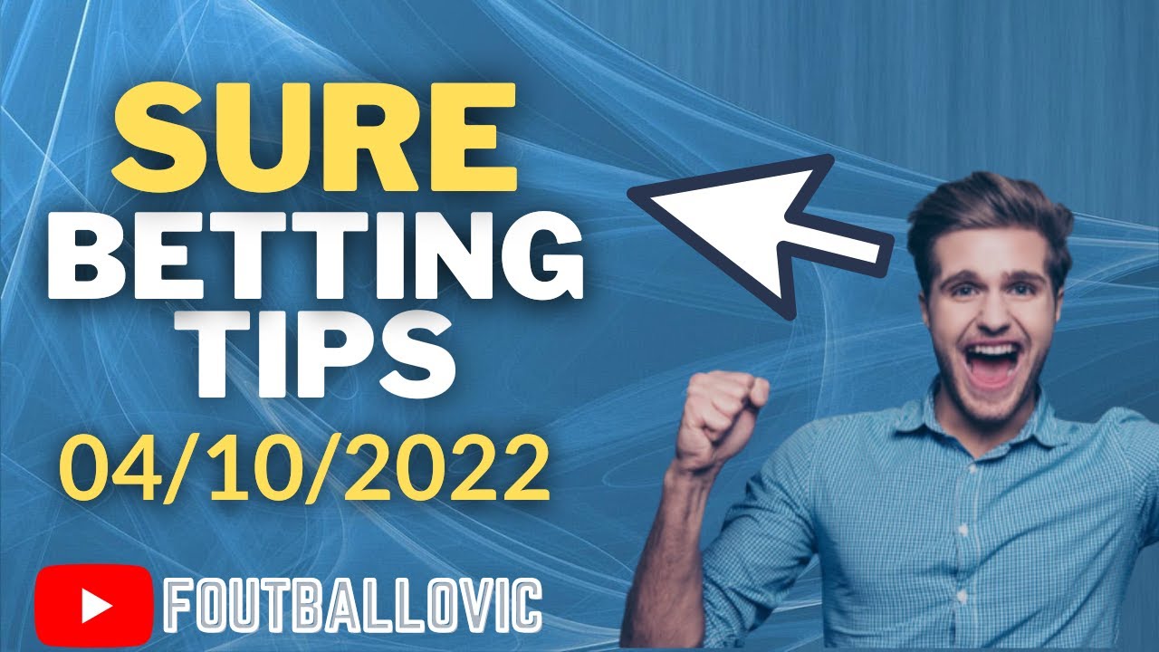 FOOTBALL PREDICTIONS TODAY 04/10/2022|SOCCER PREDICTIONS|BETTING TIPS I ...