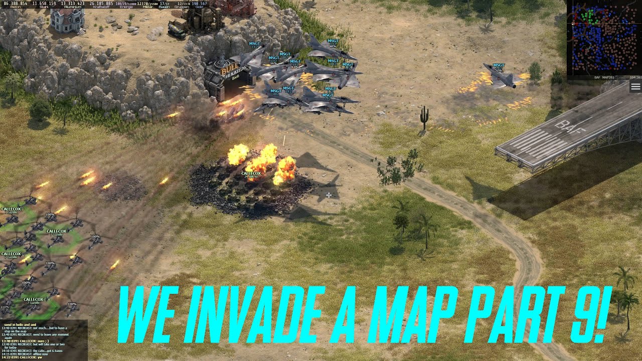 Base Attack Force [51]: We invade a MAP part nine - YouTube