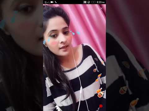 Indian girl on bigo live talking someone