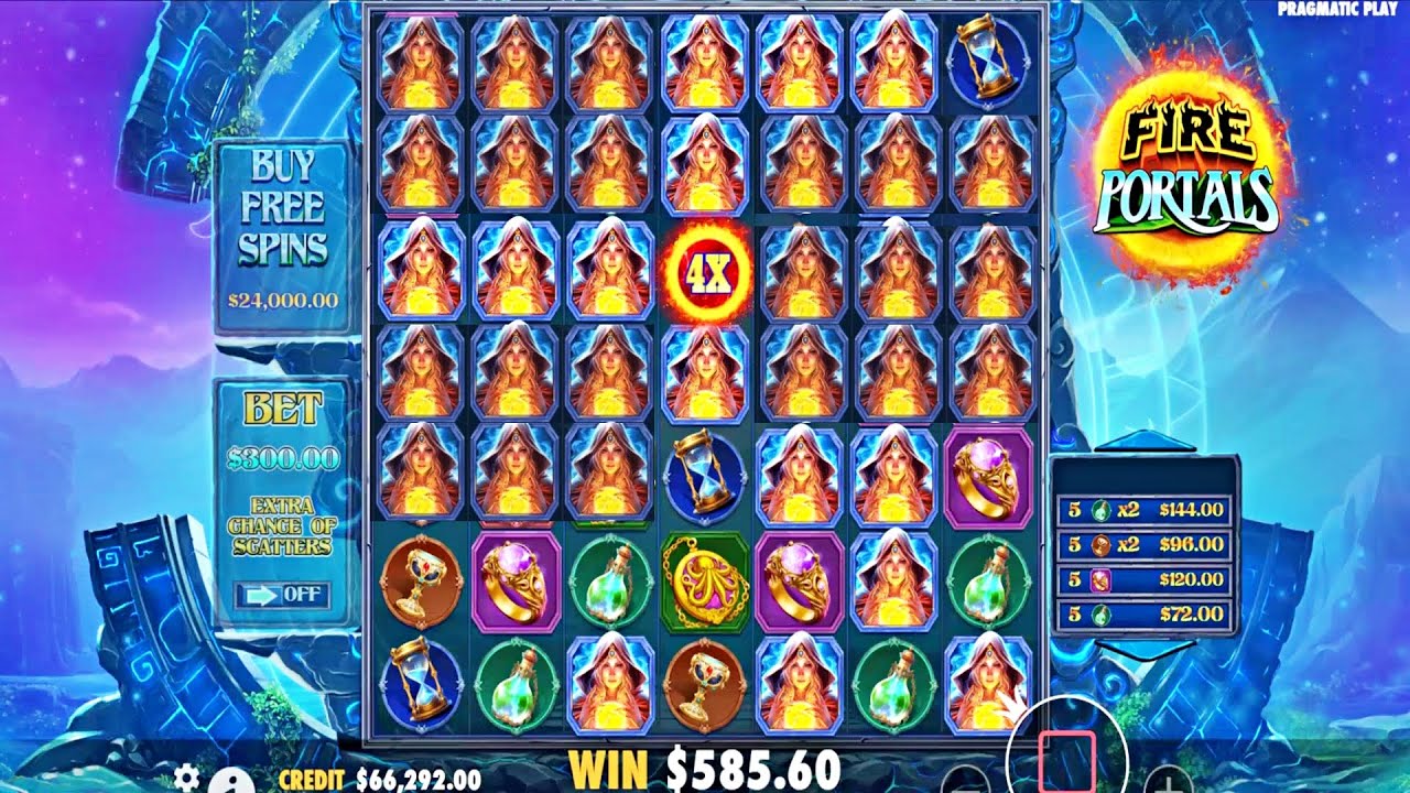SENSATIONAL CRAZY WIN BRAND NEW PRAGMATIC SLOTS FIRE PORTALS - YouTube