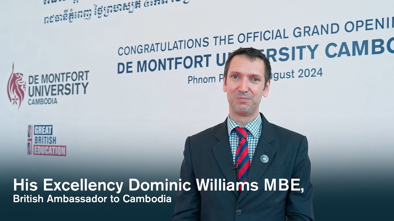 Interviewing His Excellency Dominic Williams MBE, British Ambassador to ...