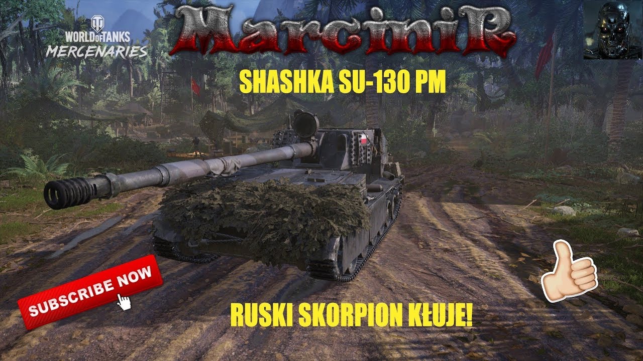 World of Tanks Console Xbox/PS4 Shashka SU130 PM Ruski skorpion kłuje ...