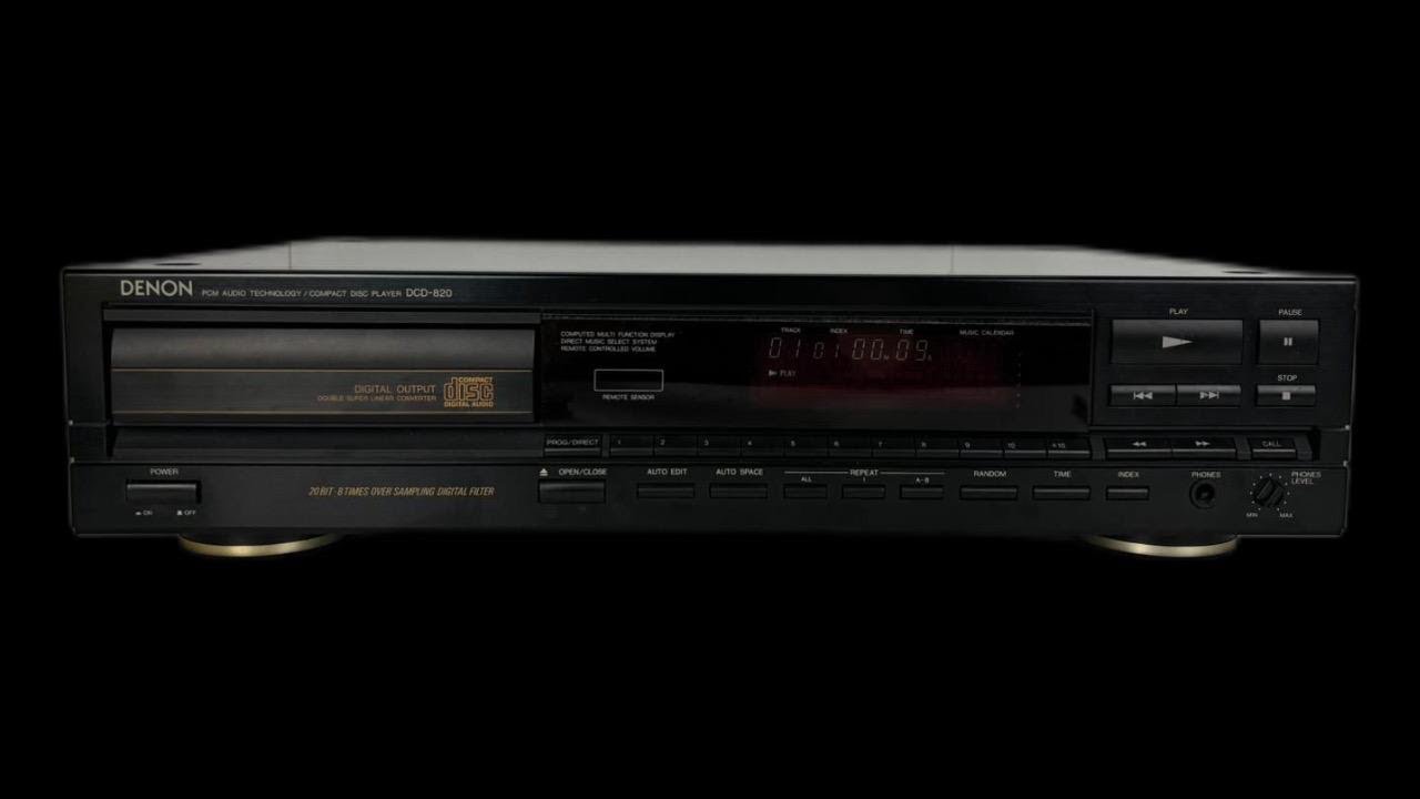 Denon DCD-820 Remote Controlled Compact Disc Player - YouTube