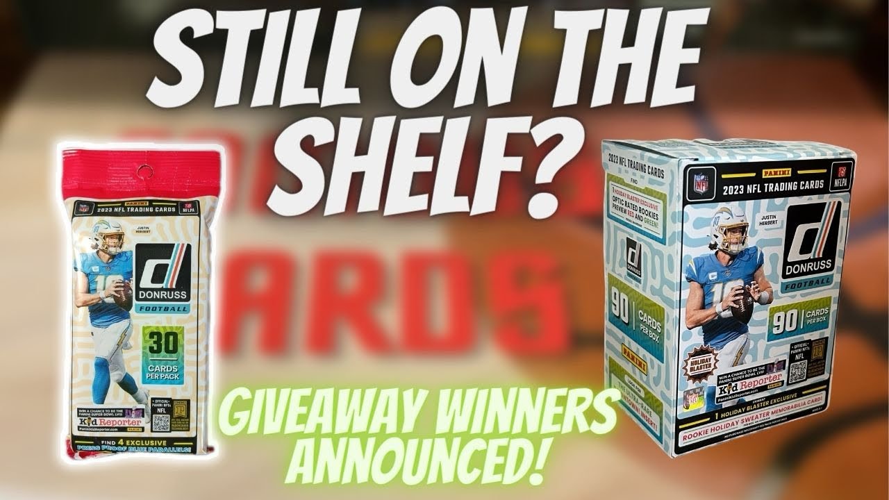 🚨HOW WERE THESE CARDS STILL ON THE SHELF! 😱 CHRISTMAS GIVEAWAY WINNERS ...